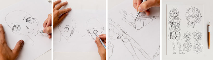 Curso online - El arte del manga: dibuja personajes únicos (Natalia ...