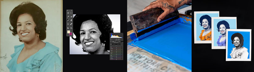 Online Course - Pop Art Screen Printing for Vibrant Portraits (M.Tony ...